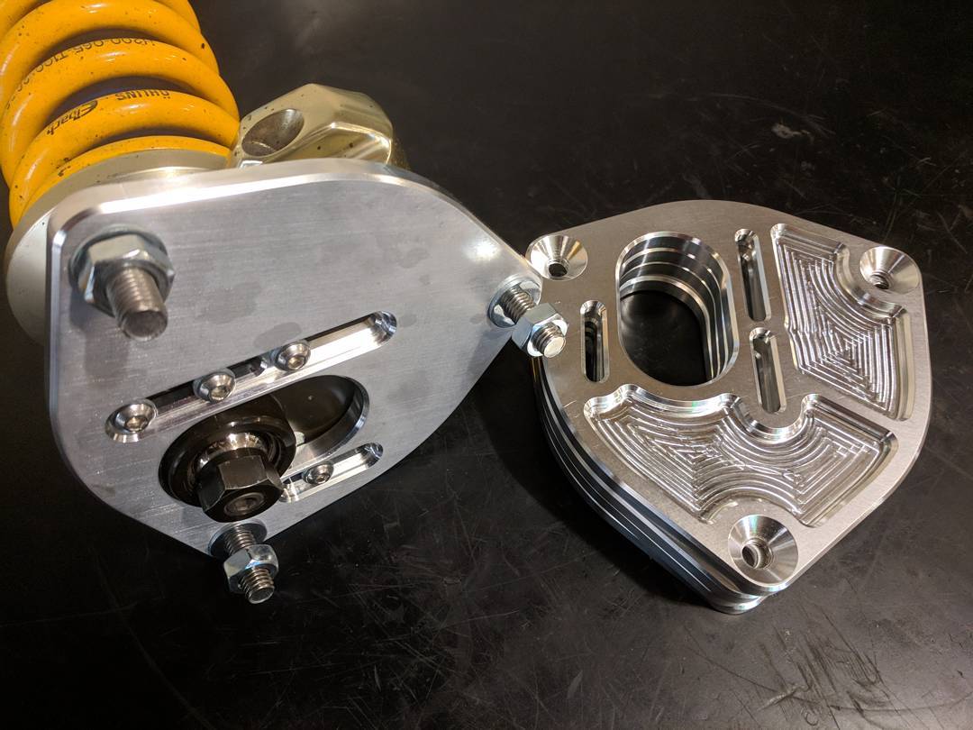 Ohlins Caster/Camber Plate Evo X – SSB Designs